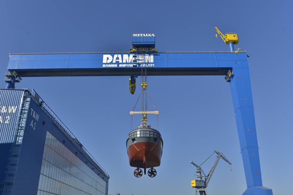 Damen Galati shipyard pays EUR 4.2 mln dividends to Dutch owner ...