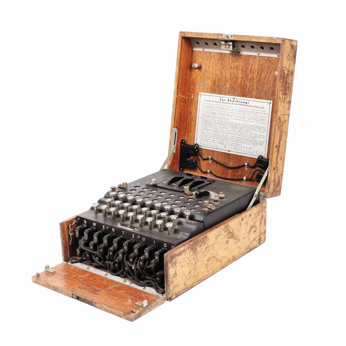 WWII Enigma cipher machine sells for EUR 45,000 at Bucharest auction ... WWII Enigma cipher machine sells for EUR 45,000 at Bucharest auction ...