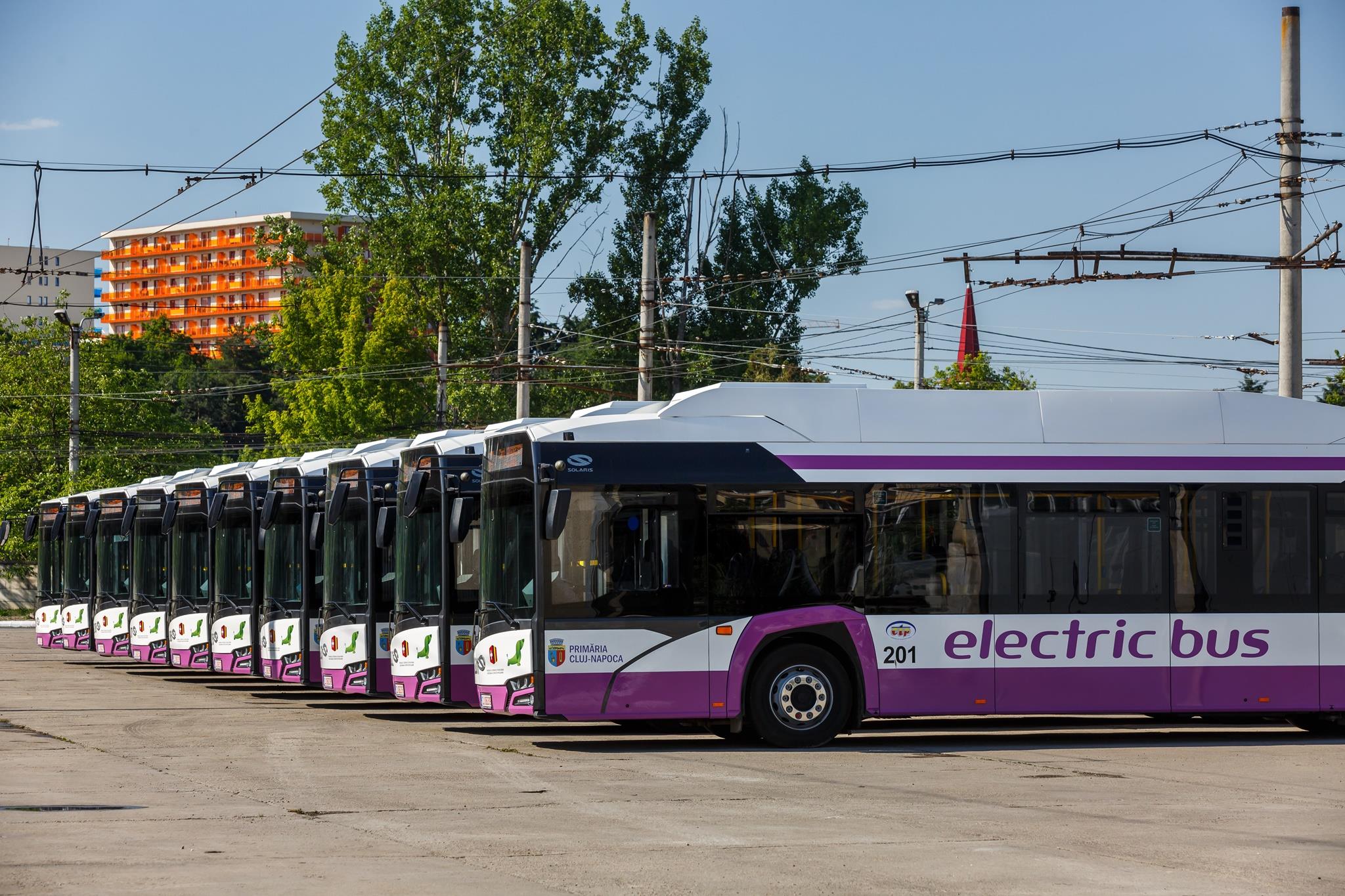 Romanian city gets its first electric buses | Romania Insider